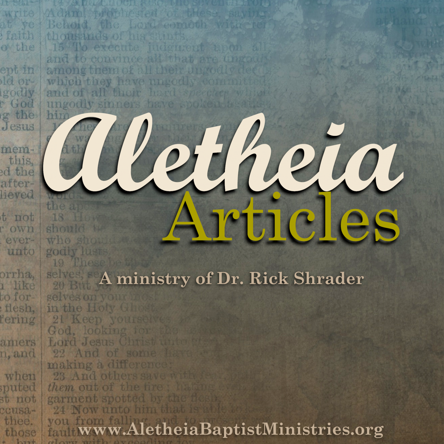 Morning Noon and Night Bible Reading - Aletheia Baptist Ministries
